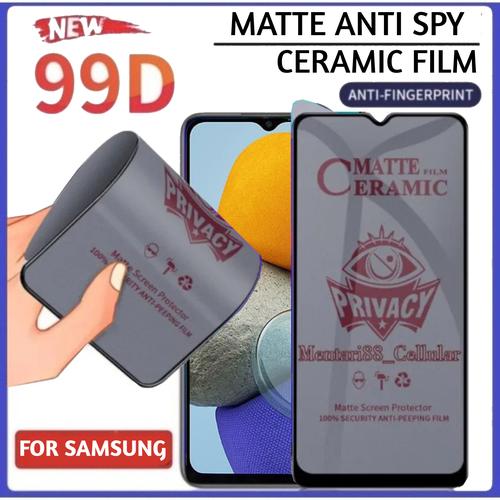 Jual Anti Spy Samsung M15 5G M35 5G M34 5G Anti Gores Ceramic Privacy ...