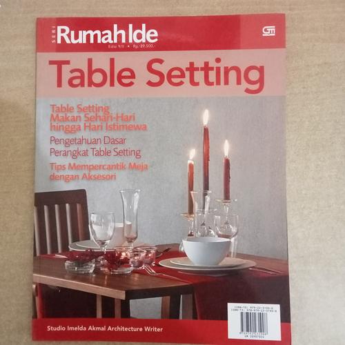 Jual Buku SERI Rumah Idea Tabel Setting - Jakarta Timur - Toko ...
