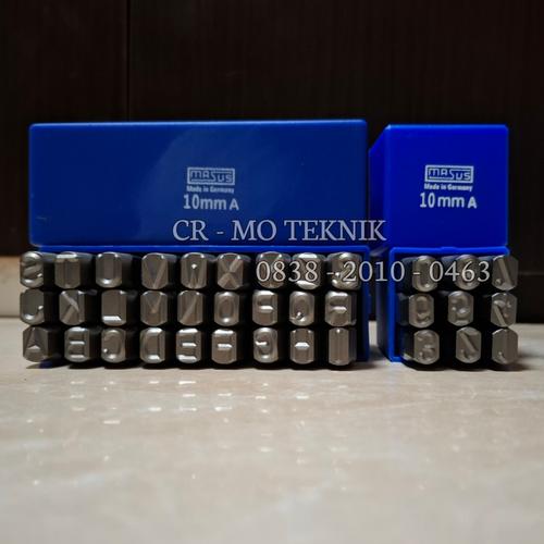 Jual Alat Ketok Huruf Angka Set 10 Mm Stamp Punch Letter Made In ...