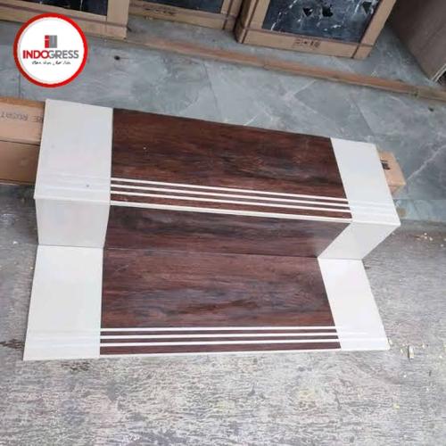 Jual granit tangga 30x90+20x90 motif kayu kombinasi stsp nosing trap ...