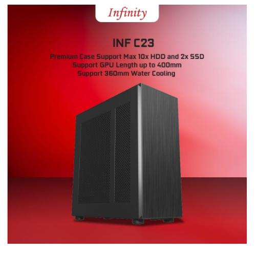 Jual Casing PC Infinity C13 Full Tower Include 4 fan - Case server ...