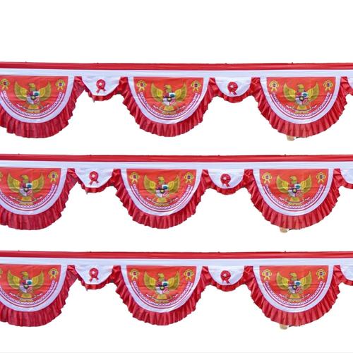 Jual bendera hias ( model 2) bahan kain kaos - Kota Makassar - Jual ...