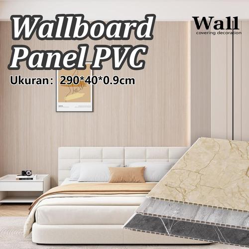 Jual Wallboard Panel Pvc Pola Marmer Dinding Pvc Lebar 40Cm Panjang 2,9 ...