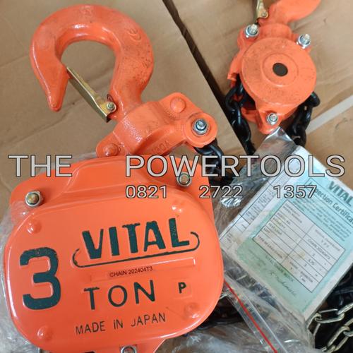 Jual Takel Chain Block 3 TON 5 METER MERK VITAL - Jakarta Utara - The ...