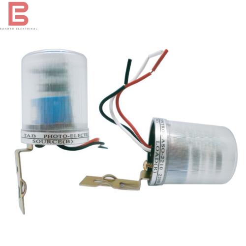 Jual Photocell 10A ASO-2210 Bulat TAB Fotosel Sensor cahaya - Jakarta ...