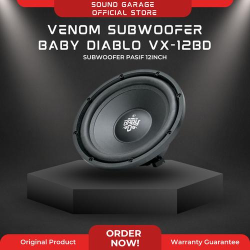 Jual VENOM SUBWOOFER PASIF 12INCH BABY DIABLO SERIES VX-12BD - Kota ...
