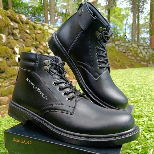 Promo Sepatu pdh pria resleting tinggi dinas kerja harian kantoran ...
