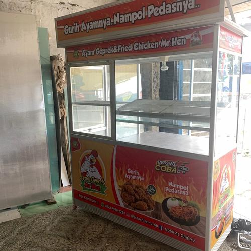 Jual Gerobak fried chicken 150 cm - Kab. Bekasi - Prima J Store | Tokopedia