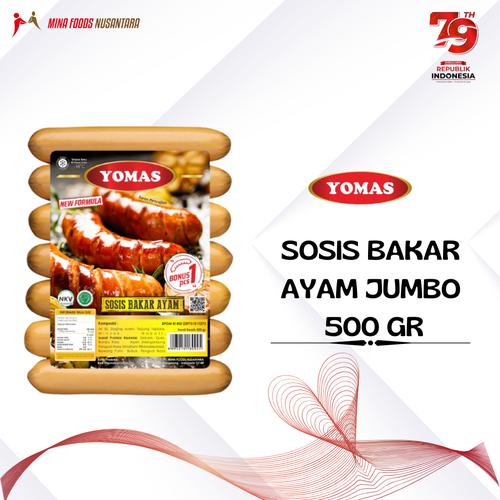 Promo YOMAS SOSIS - SOSIS BAKAR AYAM JUMBO ISI 7 - 500 GR - Kota ...