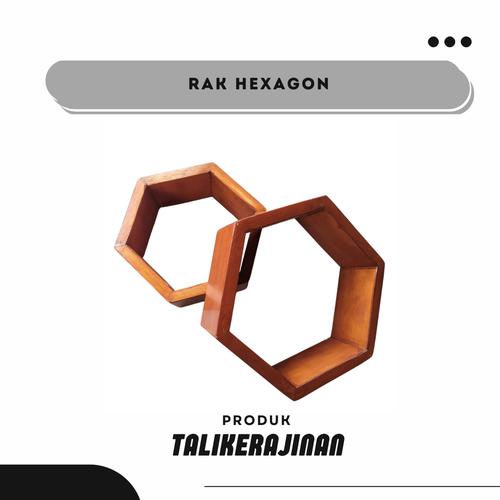 Jual Rak bentuk segienam / hexagonal // rak bentuk rumah lebah ...