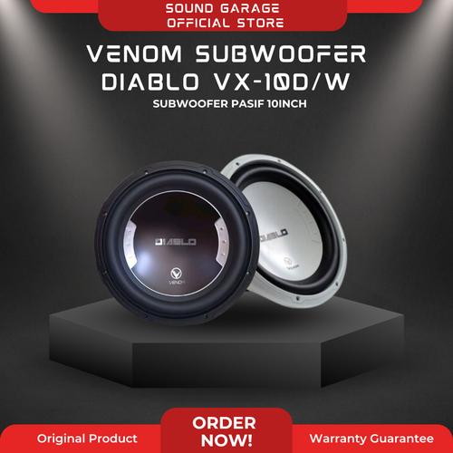 Jual VENOM SUBWOOFER PASIF 10INCH DIABLO SERIES VX-10D - Hitam - Kota ...