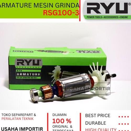 Jual Armature Mesin Grenda RSG100-3 RYU Original Angker Grinda Angker ...