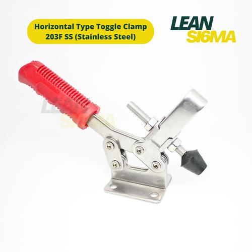 Jual Toggle Clamp GH 203F Quick Release Klem Tekan Horizontal GH-203-F ...