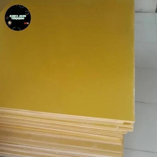 Jual RESIN KUNING LEMBARAN 25mm x 30cm x 50cm / EPOXY FIBERGLASS SHEET ...