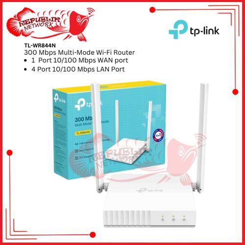 Jual TP-Link TL-WR844N 300Mbps Access Point WI-FI Router Tplink WR 844N ...
