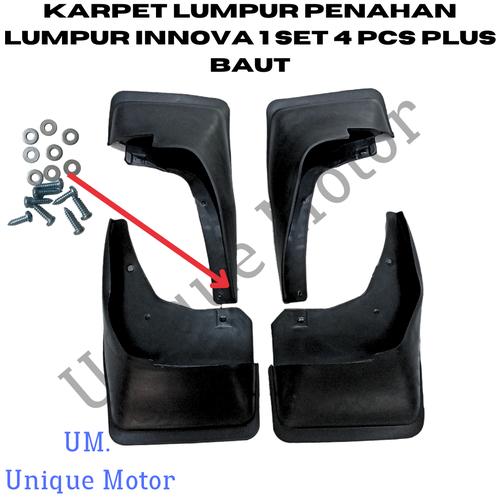 Promo Mudguard atau Karpet Penahan Lumpur Innova Original - Jakarta ...