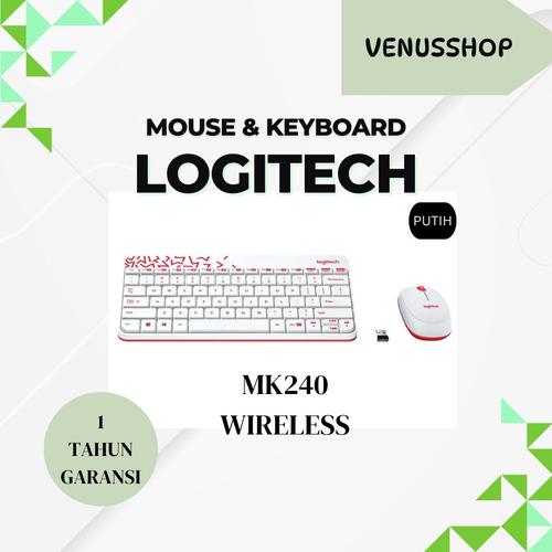 Jual LOGITECH WIRELESS COMBO MK240 ORIGINAL /LOGITECH WIRELESS COMBO MK ...