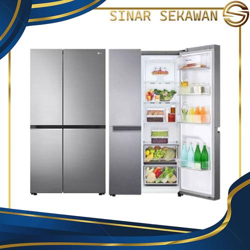 Promo LG GC-B257SFZL KULKAS SIDE BY SIDE 694 LITER 4 PINTU GC-B257SFZL / GC B257 SFZL ...
