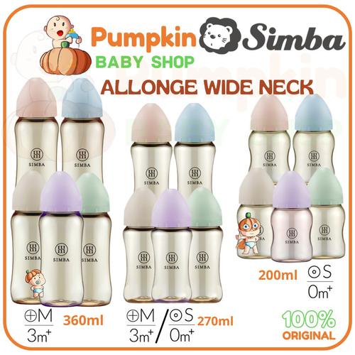 Jual SIMBA Allonge Wide Neck / Botol susu anak /Botol susu Simba - PINK ...