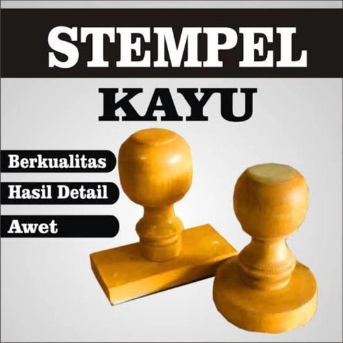 Jual STEMPEL KAYU/MANUAL/BIASA DESAIN CUSTOM SUKA-SUKA UKURAN STANDAR ...