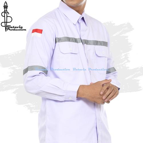 Jual Wearpack Safety K3 Baju Kemeja Tambang Proyek Pria Wanita ...