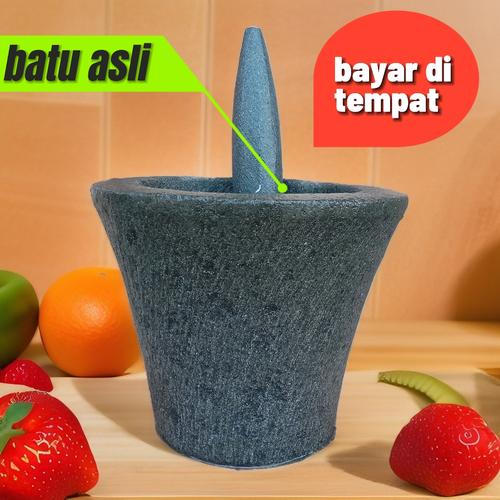 Jual lumpang jumbo batu asli 30.cm - lumpang saja - Kab. Bogor ...