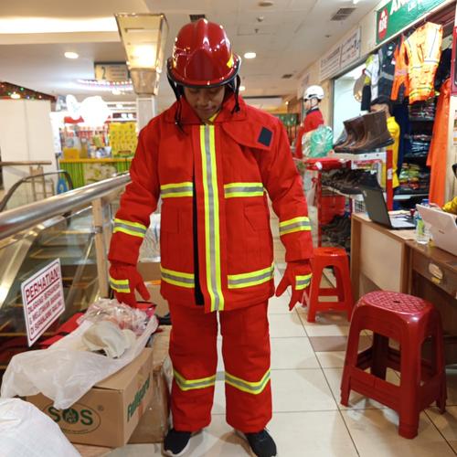Jual Baju Pemadam Api / Baju Damkar Omega - Merah - Jakarta Barat ...