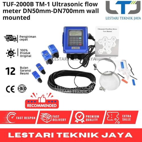 Jual TUF-2000B TM-1 Ultrasonic flow meter DN50mm-DN700mm wall mounted ...