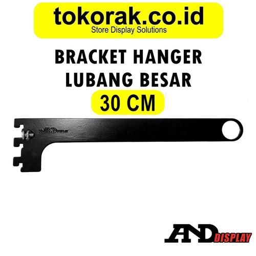 Jual DAUN BRACKET HANGER 30 CM LUBANG 1 INCH PUTIH BREKET PIPA BULAT 1 ...