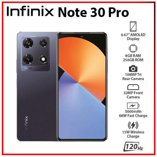 Jual Infinix Note 30 pro ram 8Gb rom 256Gb fullset - Orange - Jakarta ...