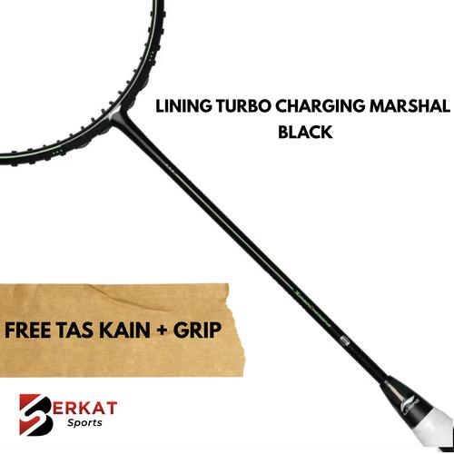 Promo New Raket Badminton Lining Turbo Charging Marshal Black - Kota ...