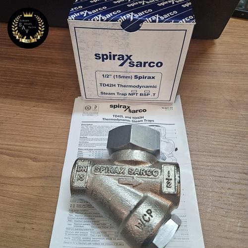 Jual Steam Trap Spirax Sarco 3/4" inch TD42H DN20 / Thermodynamic ...