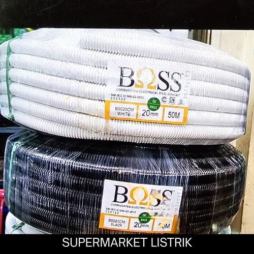Jual FLEXIBLE CONDUIT BOSS SELANG PVC 20MM 50 METER - Putih - Kota ...
