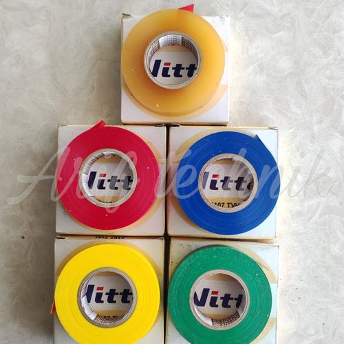 Jual Isolasi kabel NITTO 3/4" × 20M Merah Kuning Hijau Biru Bening ...