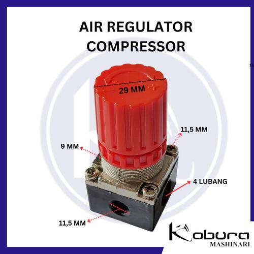 Jual Regulator Air Compressor Kran Pengatur Udara Air Filter Kompressor ...