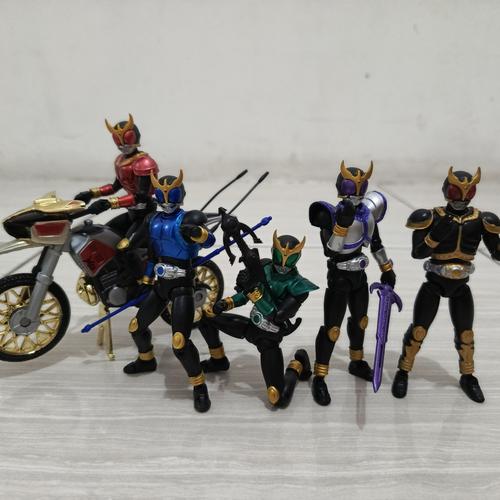 Jual shodo xx dan shodo vs kamen rider kuuga 5 pcs dan motor trychaser ...