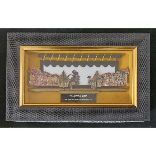 Jual Pandawa Lima Frame - Indonesian Shadow Puppets - Dekorasi Hiasan ...