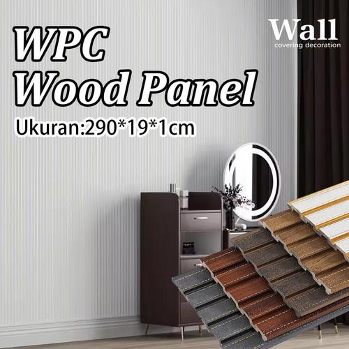 Jual Panel Dinding Pvc Motif Kayu 3D 2.9Meter Wood Panel Wpc/ Wallpanel ...