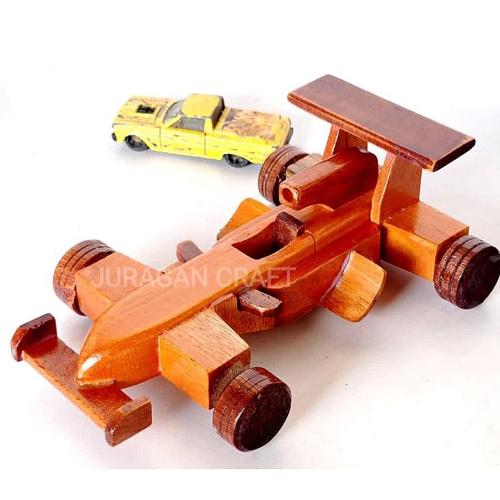 Jual MINIATUR MOBIL FORMULA 1 F1 KAYU MOTOR KAYU DIECAST KAYU SEPEDA ...