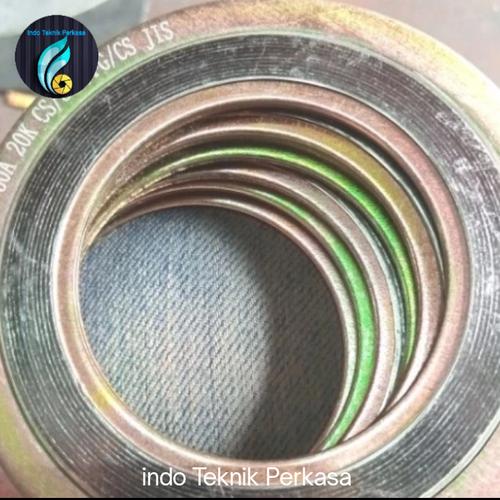 Jual SWG CARBON steel jis 20k 11/2"inch / spiral Wound gasket - Jakarta ...
