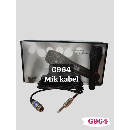 Jual G964 MIC MIK KABEL MIX MICROFON BESI SINGLE VOCAL PROFESIONAL ...