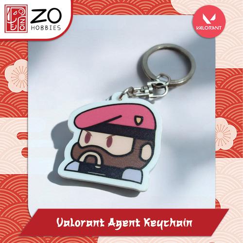 Jual Valorant Agent Keychain - Gantungan Kunci Valorant (Controller ...