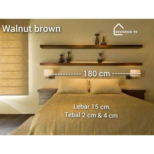 Promo Ambalan dinding Panjang variasi 120, 150, 180, 200 cm, Lebar 15 ...