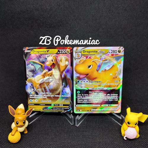 Jual Dragonite V & Dragonite Vstar Kartu Pokemon Go Indonesia s10b ...