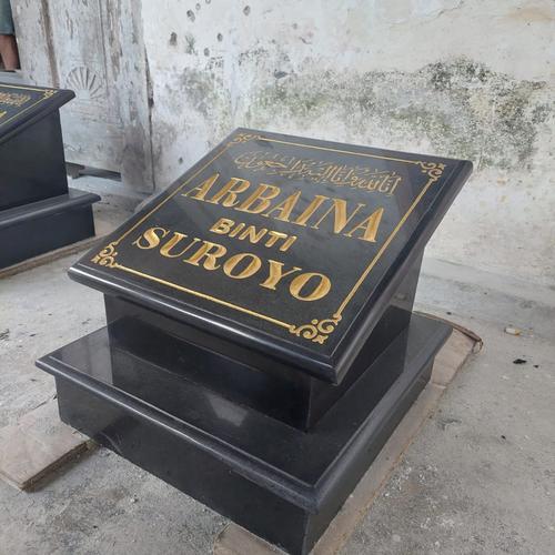 Jual Maesan kotak box pondasi batu granit hitam glossy - Kab ...