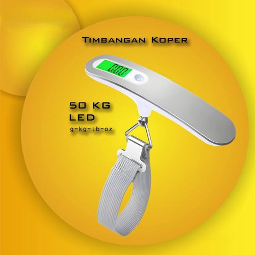 Jual Timbangan Gantung Timbangan Koper Timbangan Bagasi Stainless 50kg ...