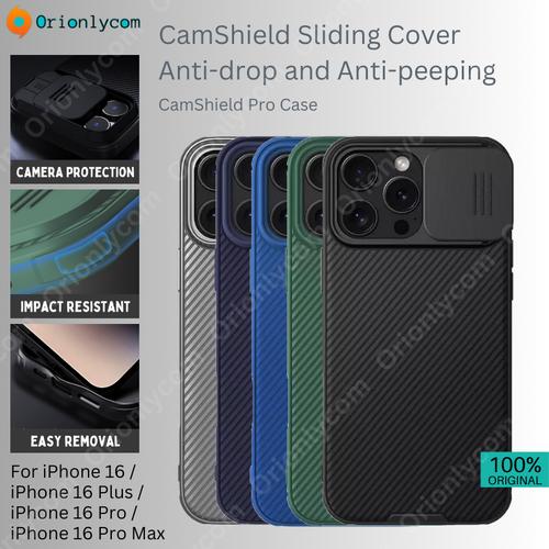 Jual Case iPhone 16 Pro Max Plus NILLKIN CamShield Pro Slide Camera ...
