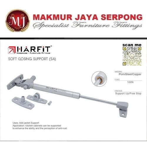 Jual Gas Spring 100 N HARFIT - Engsel Hidrolik Slowmotion Pintu Kabinet ...