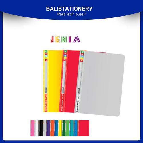 Jual Map Bisnis / Business File Folio F4 Jenia 12 pcs - A4, Putih ...