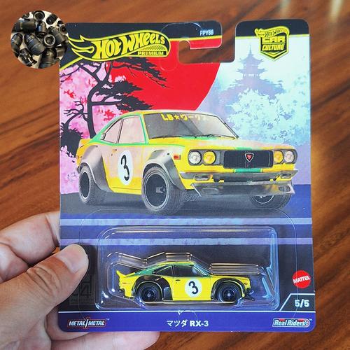 Jual hotwheels premium Mazda RX3 LBWK liberty walk Japan Historics 4 ...